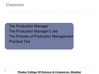 Media project management | PPTX