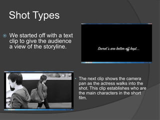 Media Project - Short Film Presentation | PPT