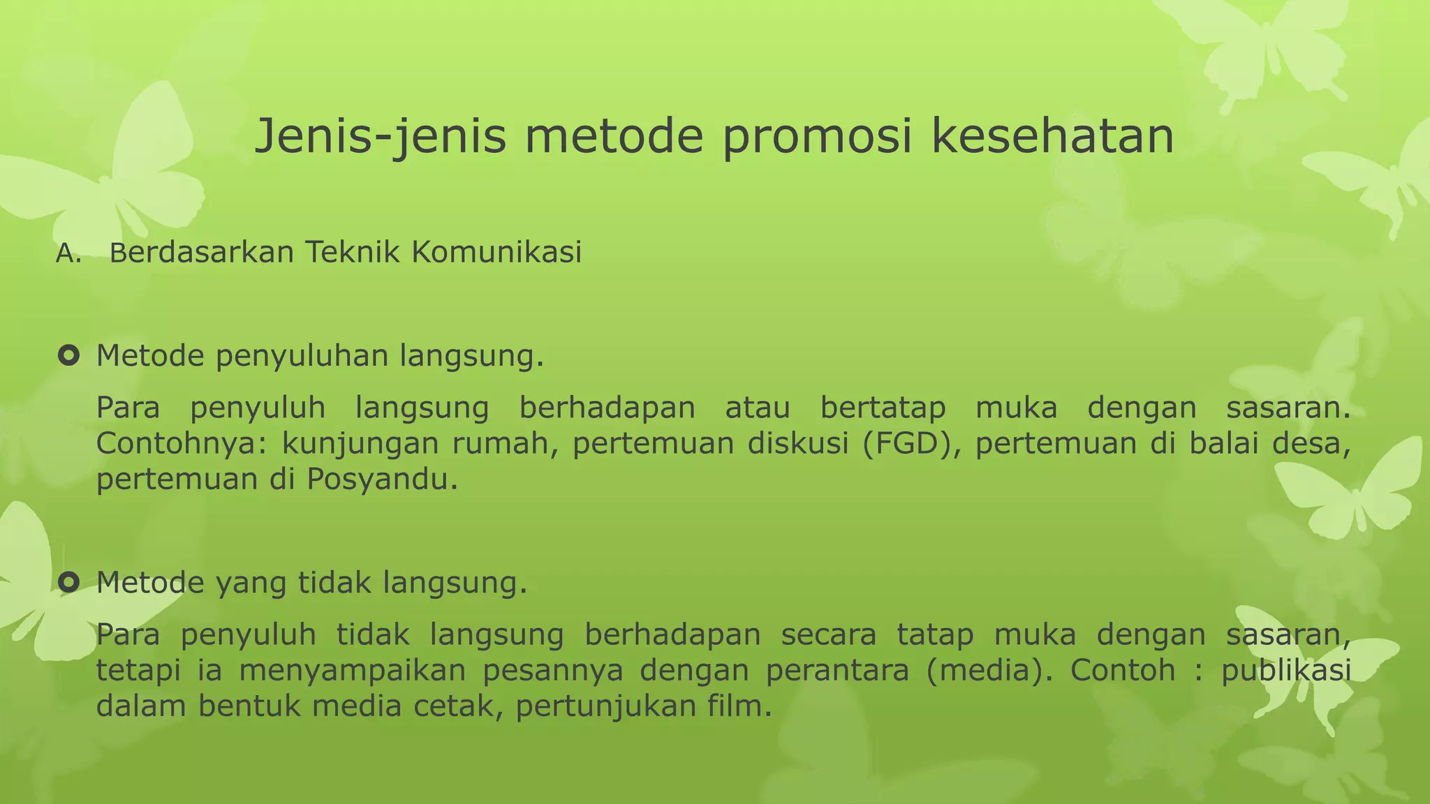 Media promkes | PPTX