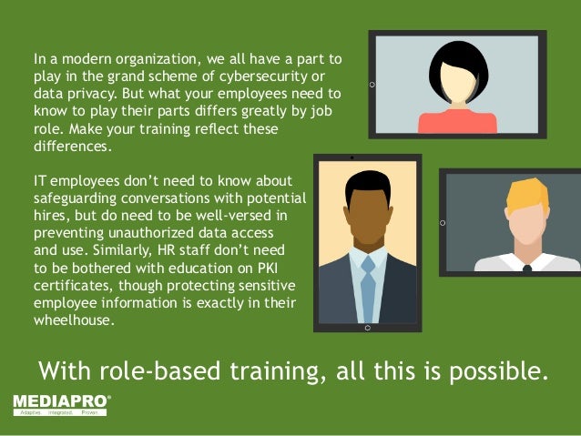 The Case for Role-Based Employee Awareness Training [MediaPro]