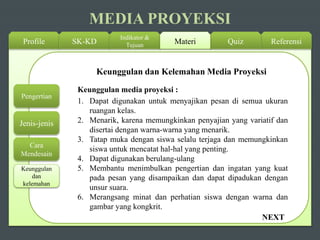Media proyeksi | PPTX