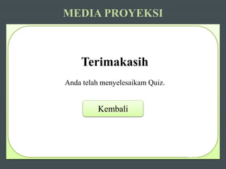 Media proyeksi | PPTX