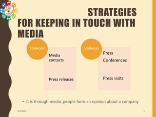 Media & Public Relations | PPTX