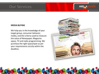 Media Pundit-A Creative Designing and Advertisement Agency | PPT