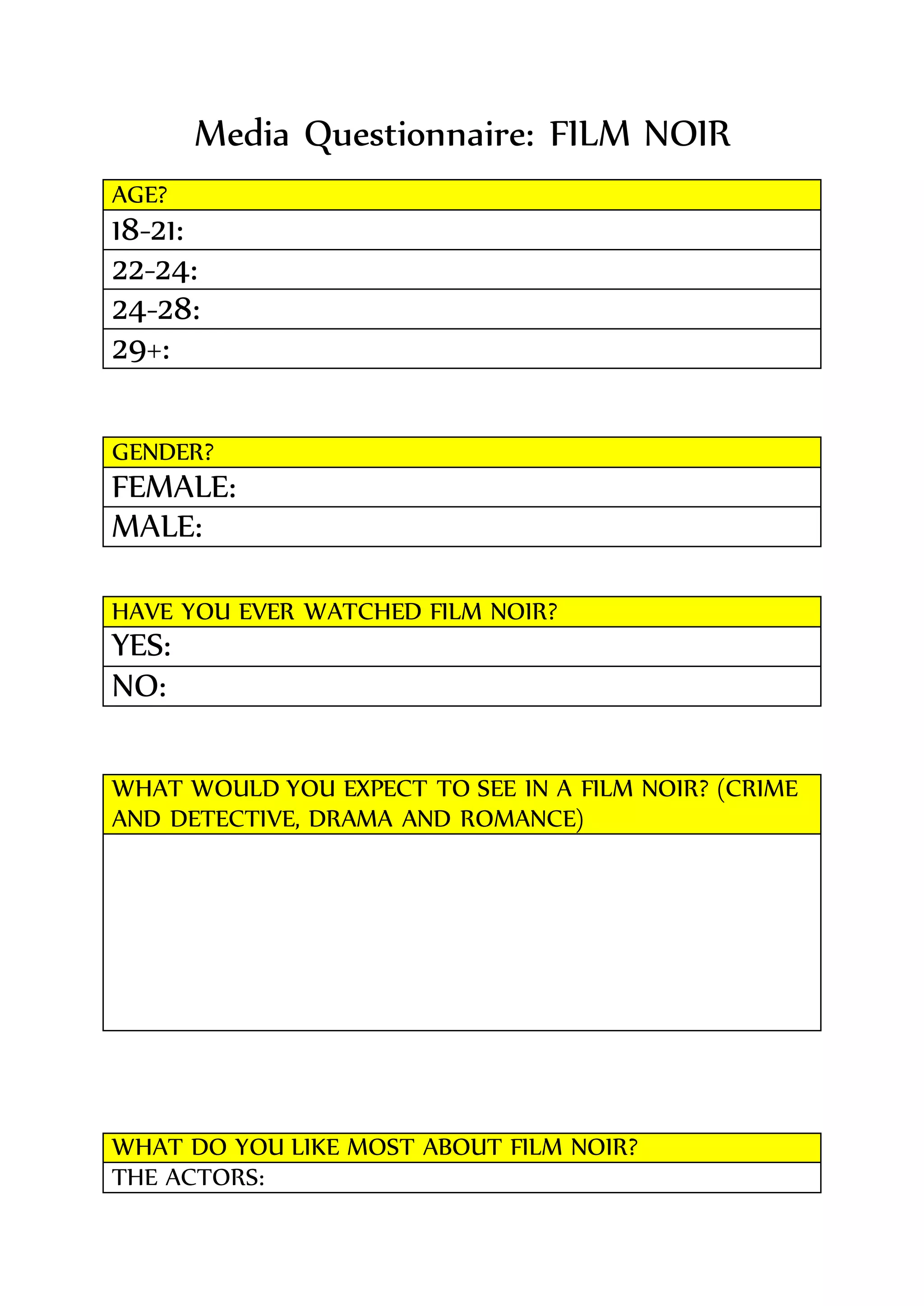 Media questionnaire | DOCX