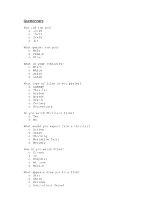 Media questionnaire 1 | DOCX