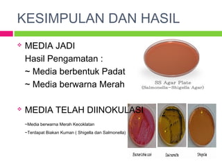 Media reagen (pembuatan media ssa) | PPT