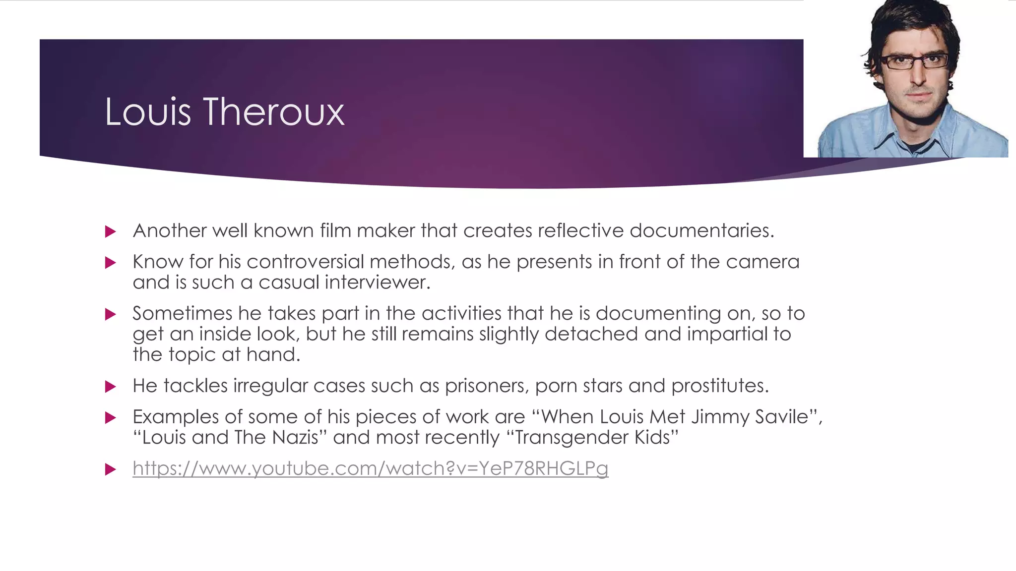 Documentary- Reflective | PPTX