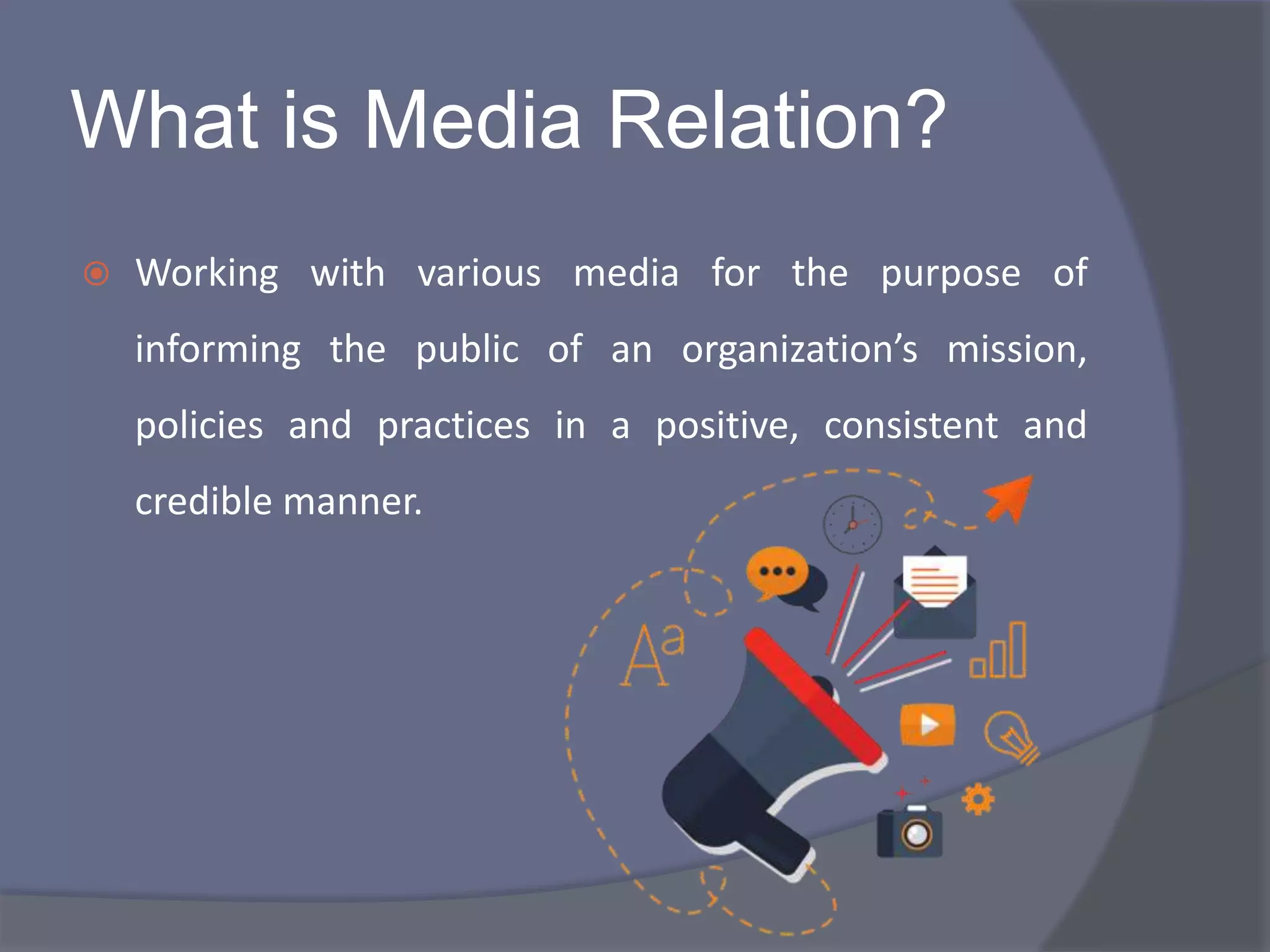 Media Relations | PPTX