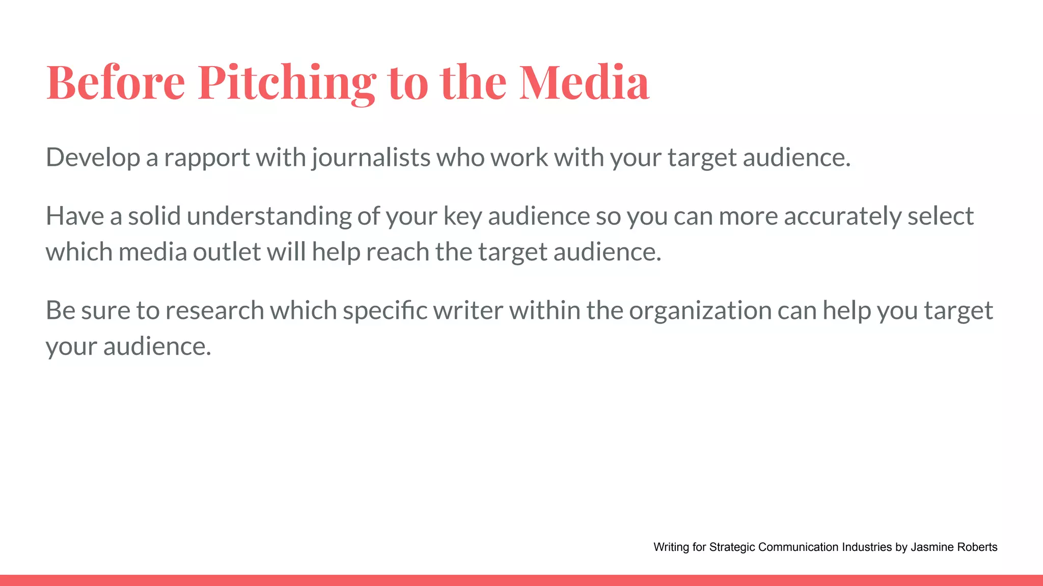 Media Relations | PDF