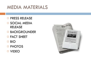 Media relations 101 | PPT