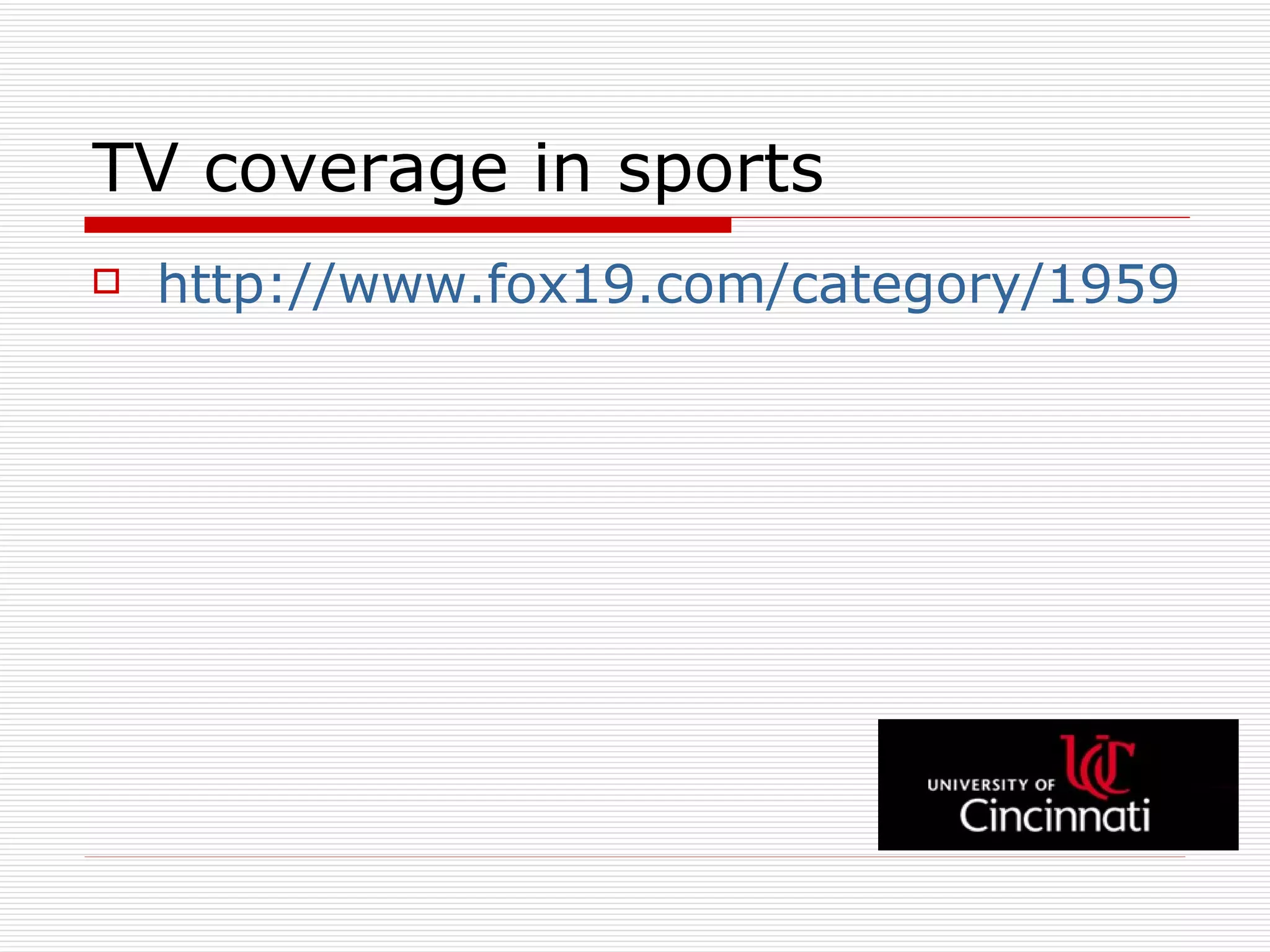 Media relations in sport class | PPT