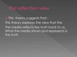 media representation | PPT | Free Download