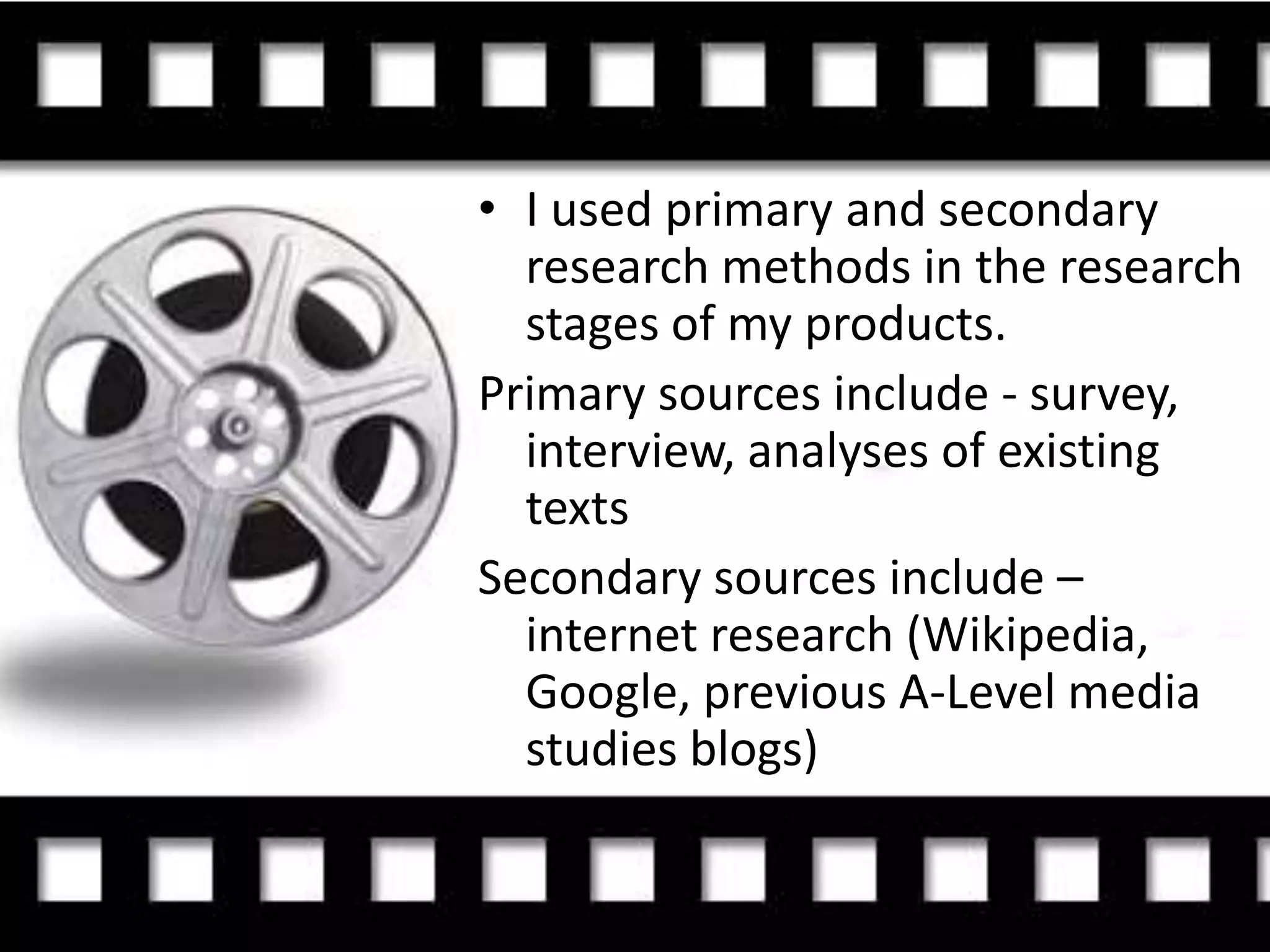 Media research methods | PPT