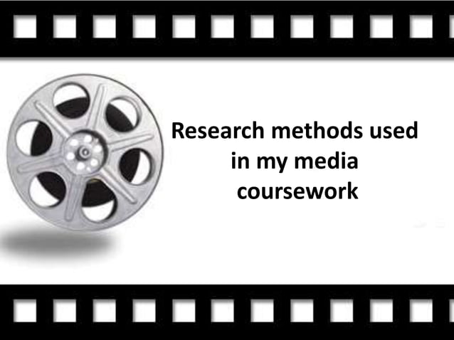 Media research methods | PPT