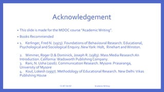 Media research ppt | PPTX | Science