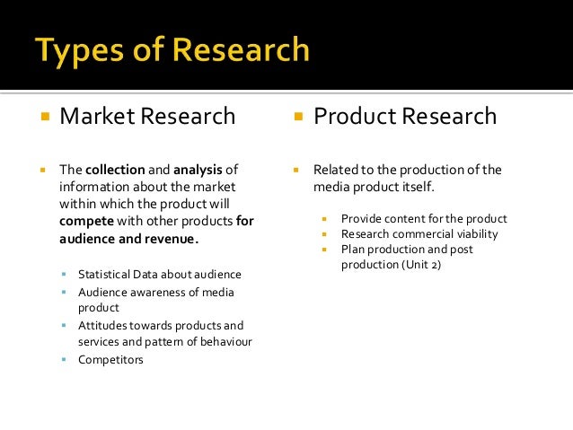 Media research techniques