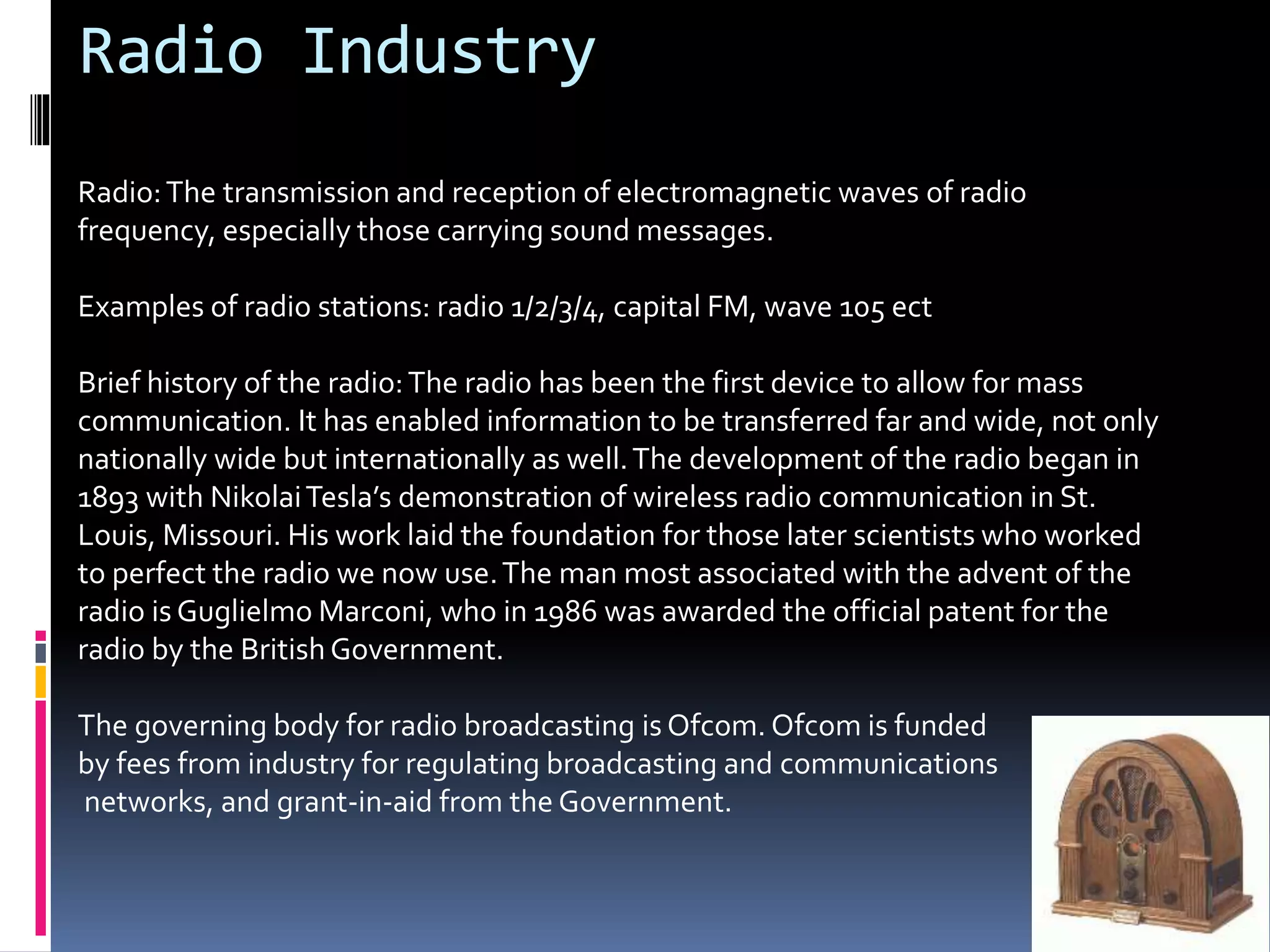 Media sector example ... | PPTX