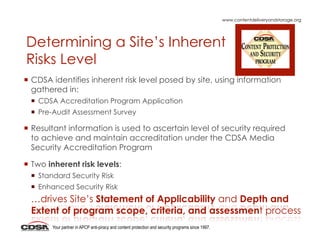 Media Security Accreditation Program Overview.V4.2. 8.13.09
