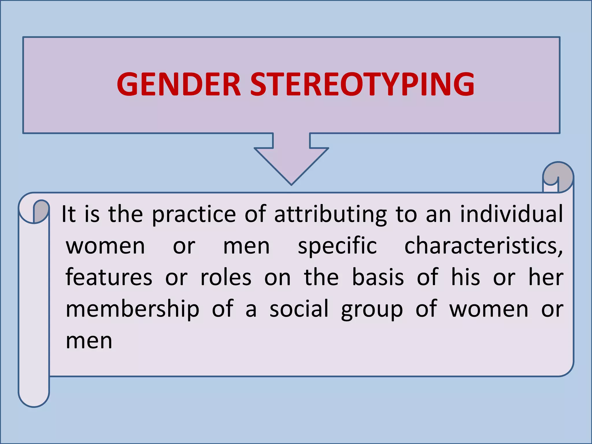 media literacy for students to prevent gender stereotyping | PPTX ...