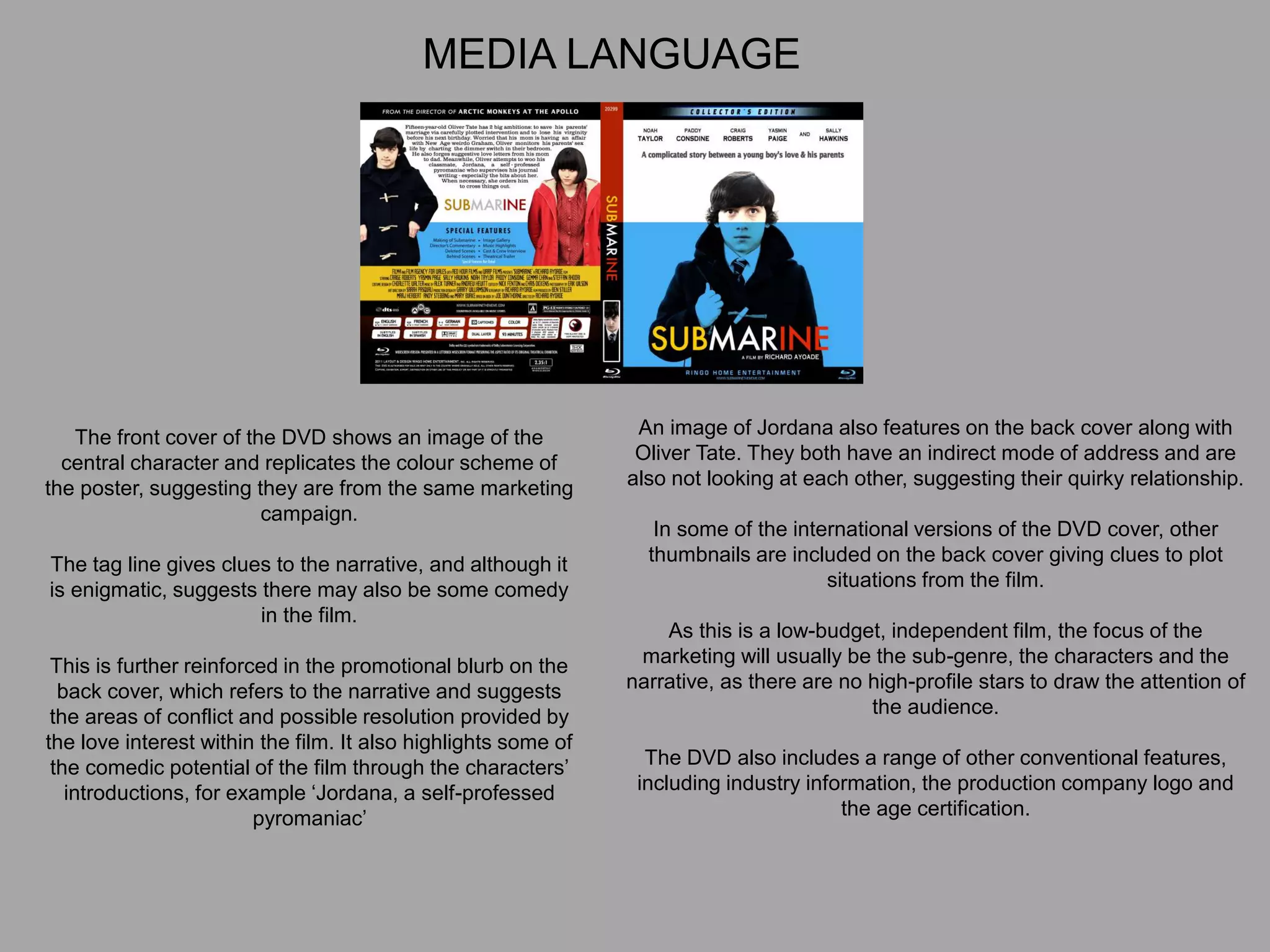 Media Semiotic Film Poster Analysis | PPTX