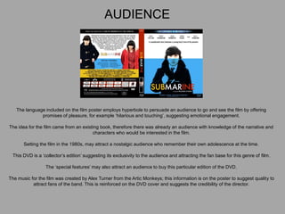 Media Semiotic Film Poster Analysis | PPTX