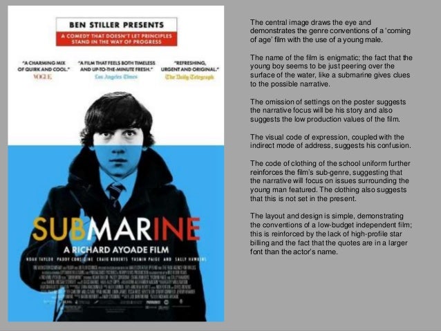Media Semiotic Film Poster Analysis