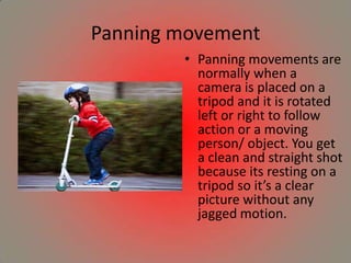 Media guide to camera work Chelsey | PPTX | Photography | Arts and Crafts