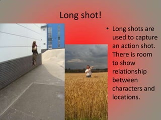 Media guide to camera work Chelsey | PPTX | Photography | Arts and Crafts