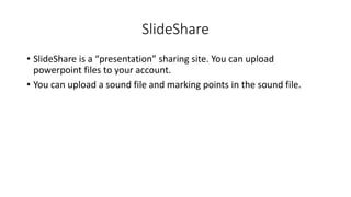 Media sharing sites | PPTX