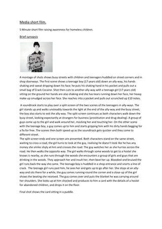 Media short film-awareness | PDF