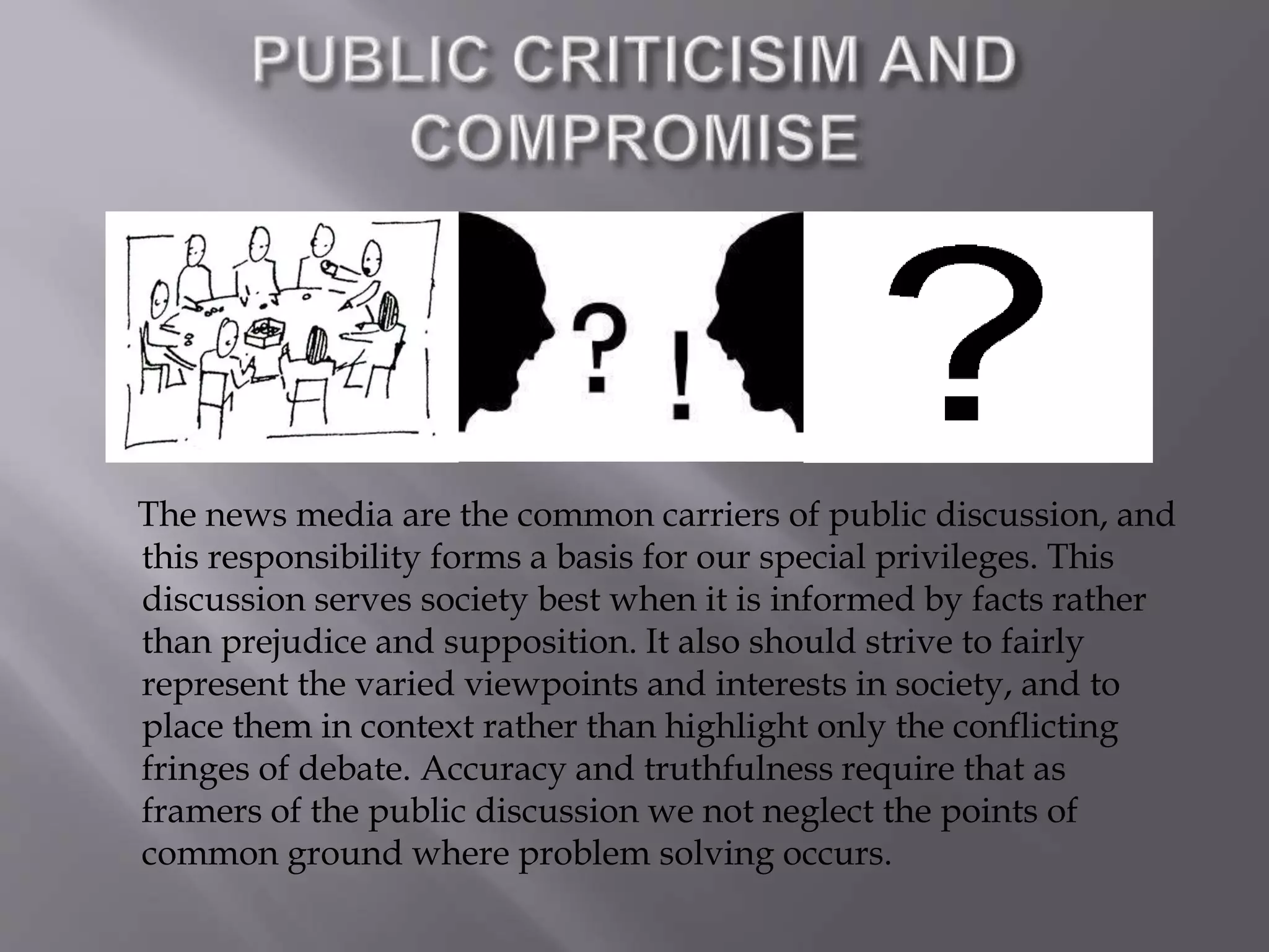 Nine principles of Journalism | PPTX