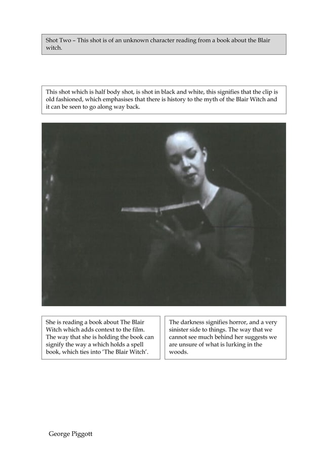 Media six shot film analysis | PDF