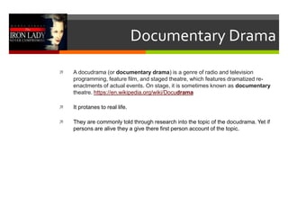 Aspects of Genre | PPTX | Drama | Genres