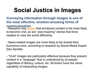 Media: Social Justice | PPTX