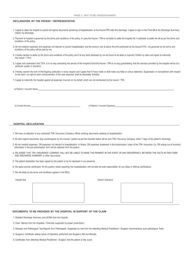 MediAssist_PreAuth_Form.pdf | Health Insurance | Insurance