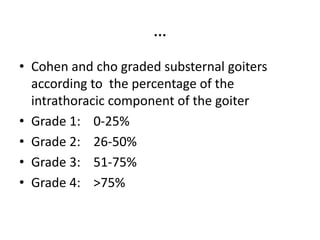 mediastinal goiter.pptx