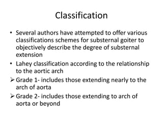 mediastinal goiter.pptx