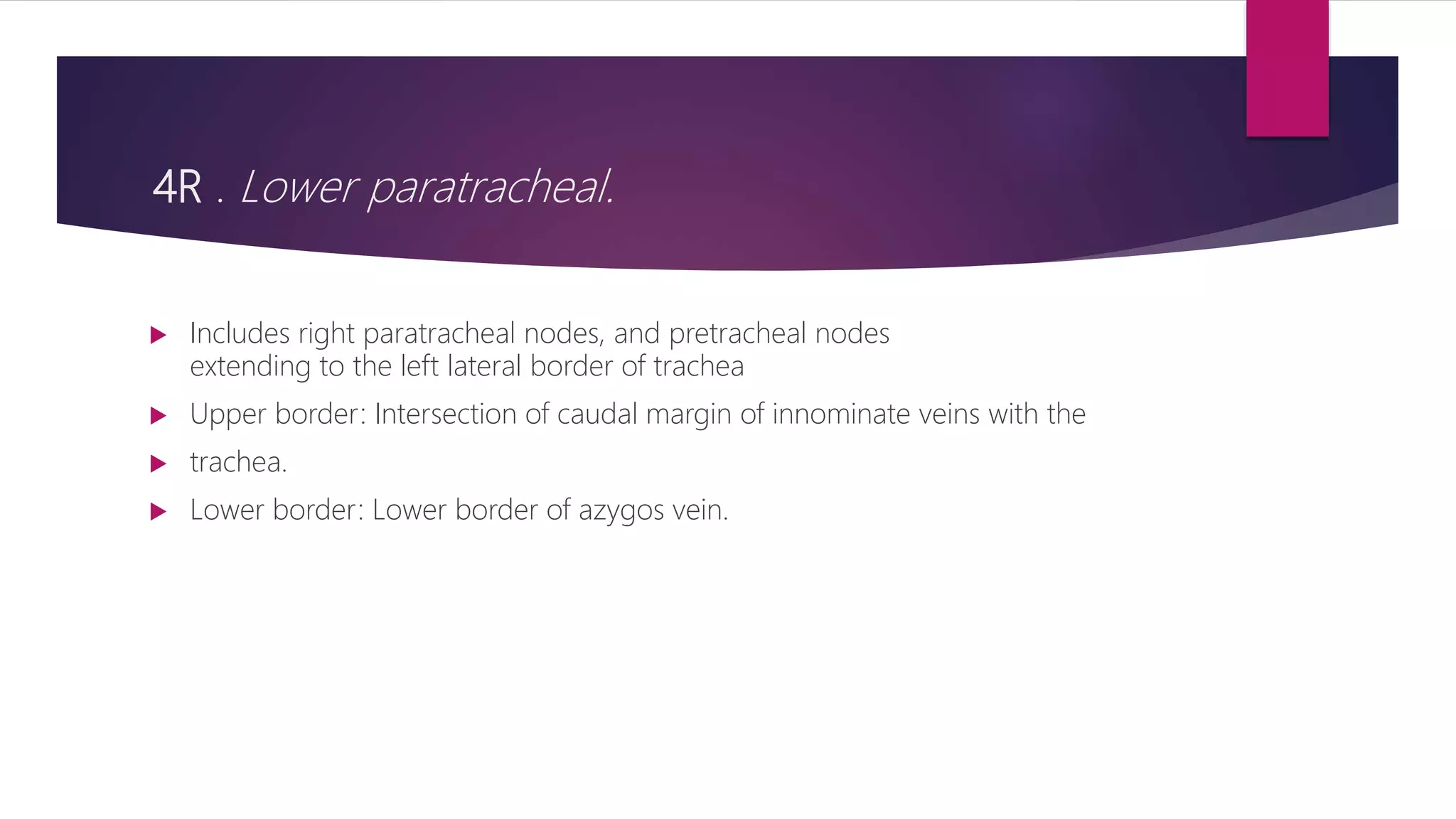 Mediastinal lymph nodes | PPTX
