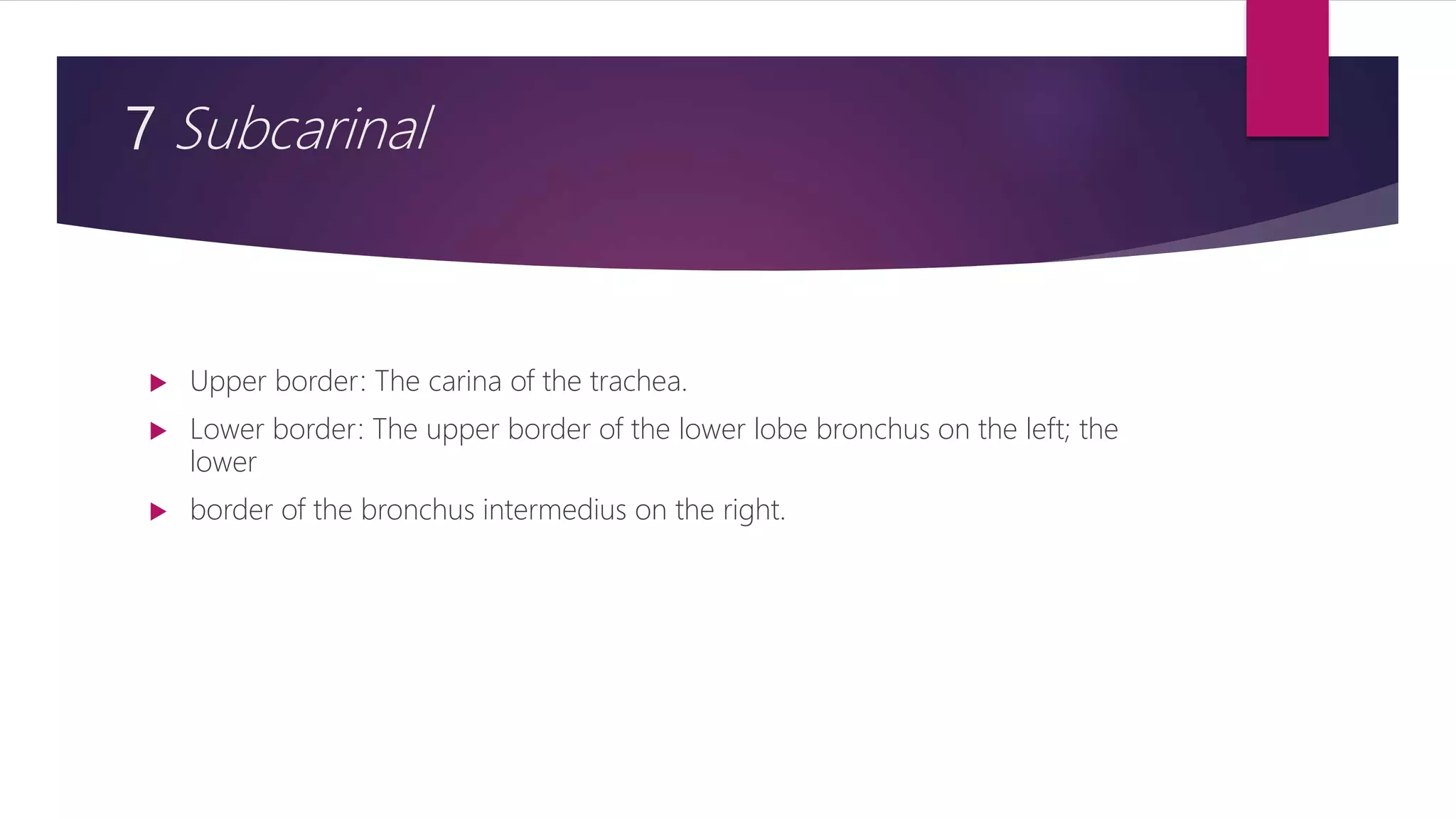 Mediastinal lymph nodes | PPTX