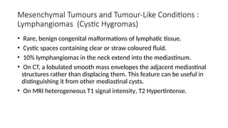 Comprehensive Radiological Approach to Mediastinal Masses Diagnosis and ...