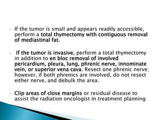 MEDIASTINAL MASSES & THYMOMAS.ppt