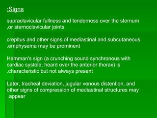 Mediastinitis | PPT