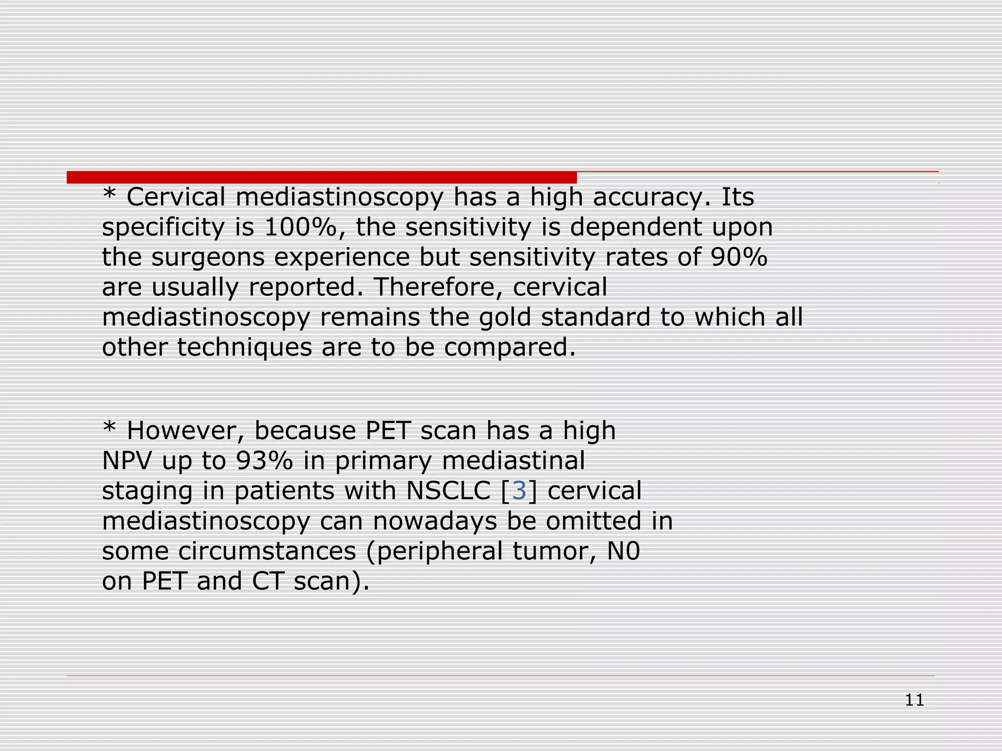 Mediastinoscopy & mediastinotomy indications & techniques | PPT