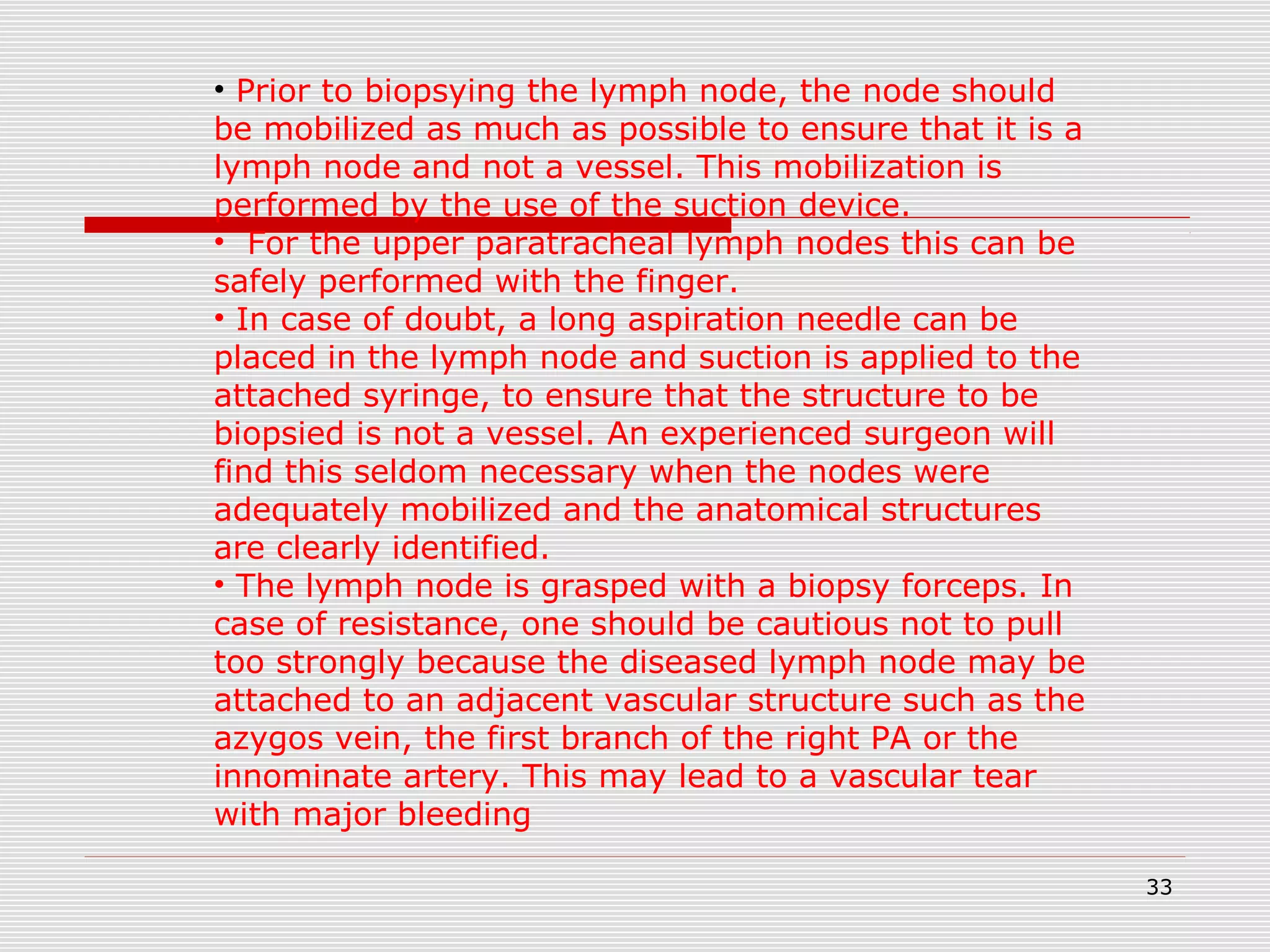 Mediastinoscopy & mediastinotomy indications & techniques | PPT