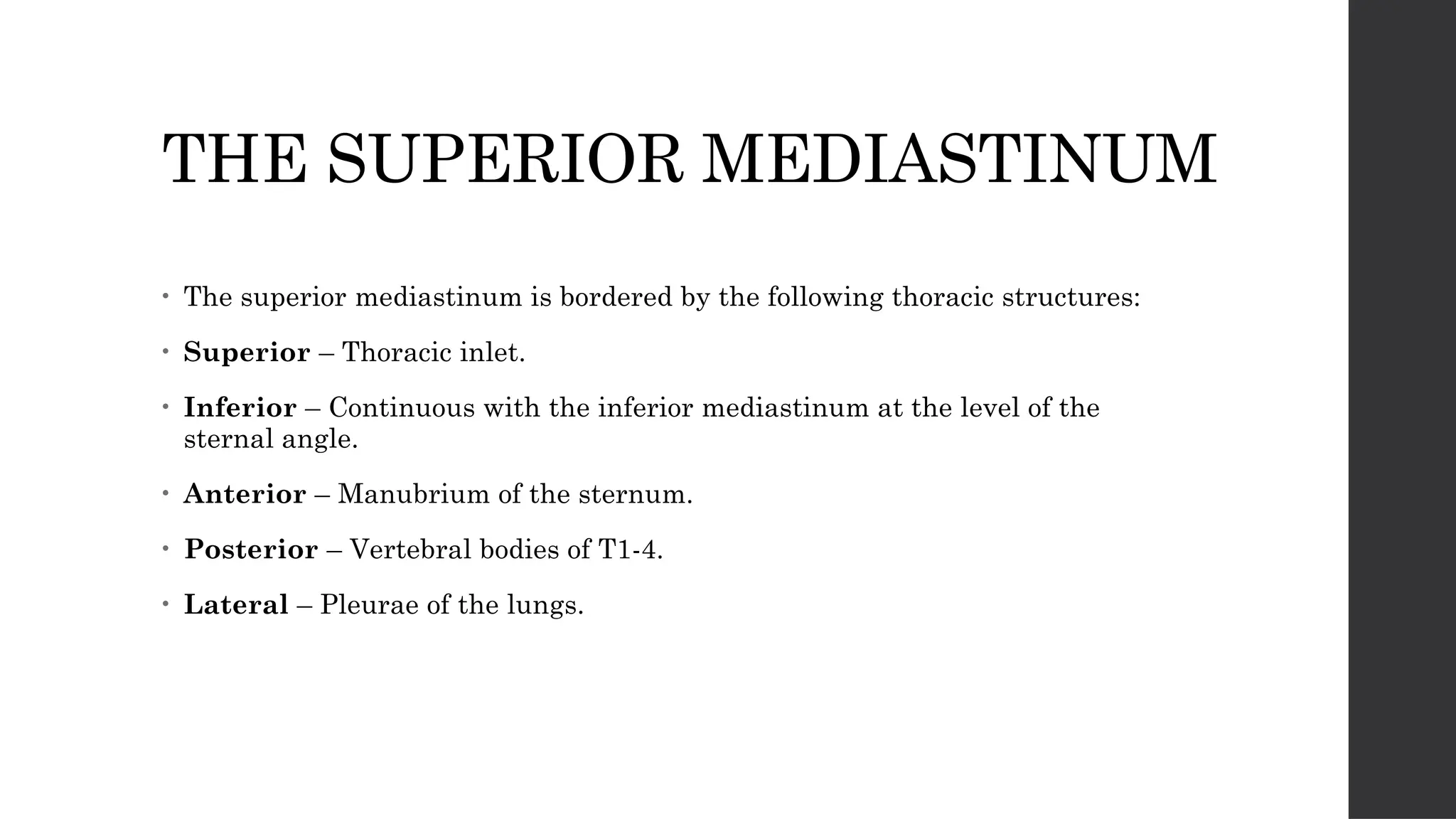 Anatomy & Radiology of the Mediastinum.pptx