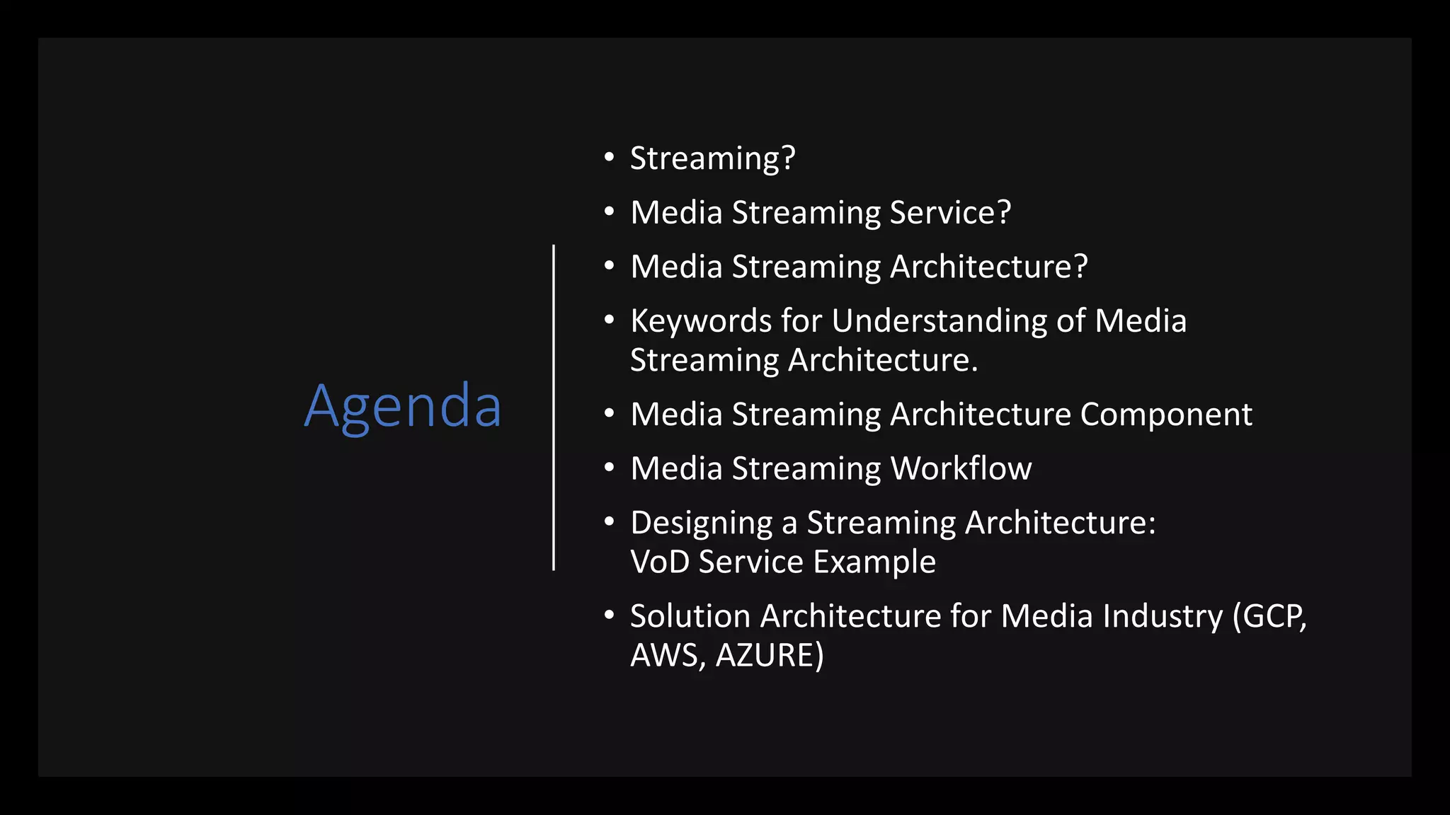 Media streaming architecture Introduction | PPT