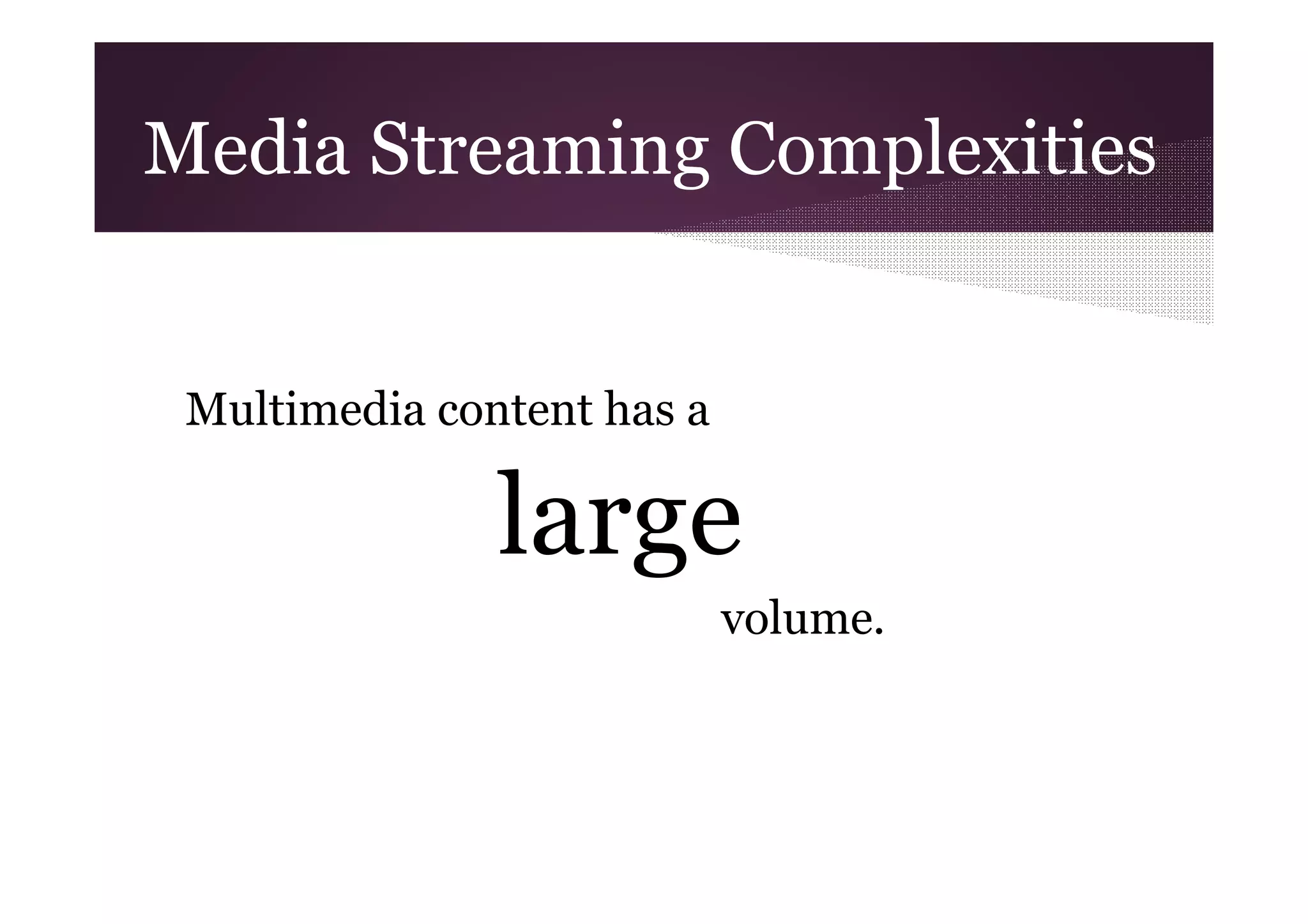 Media streaming | PPT