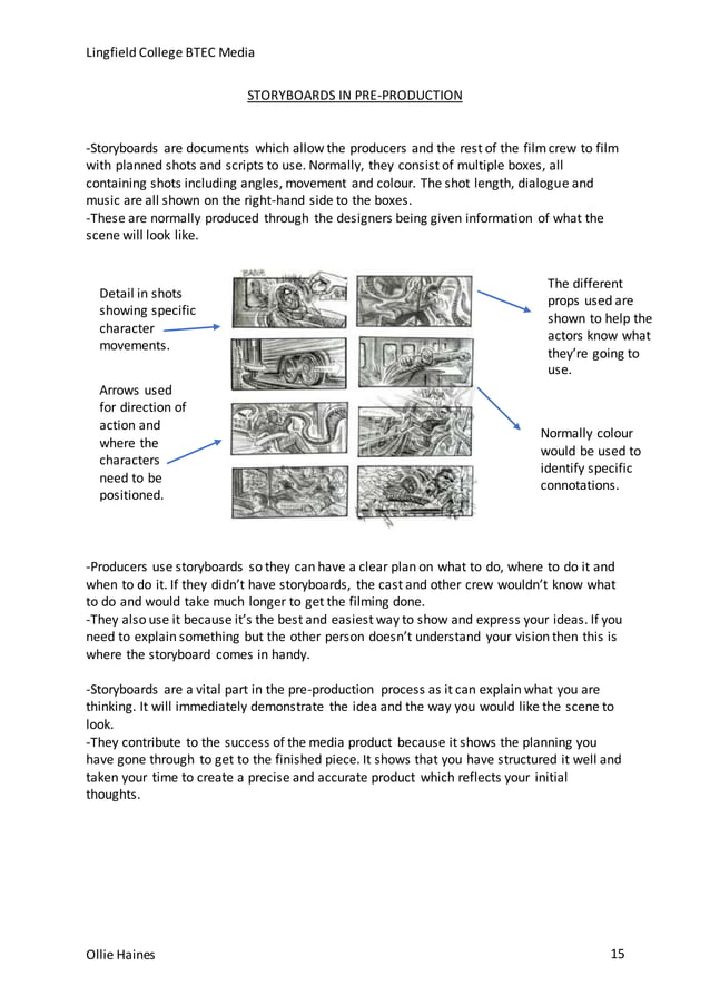 Media studeis final pre production | DOCX