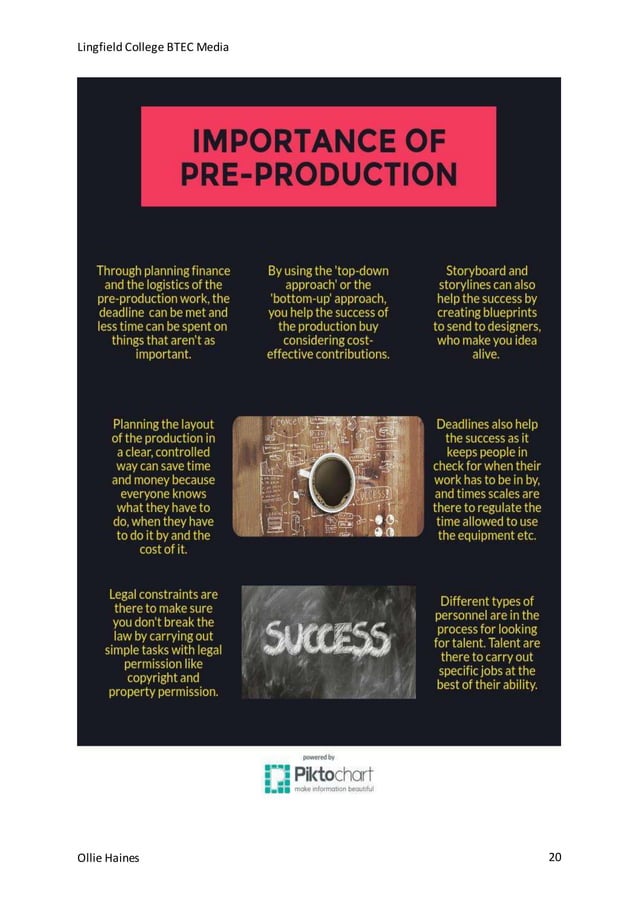 Media studeis final pre production | DOCX